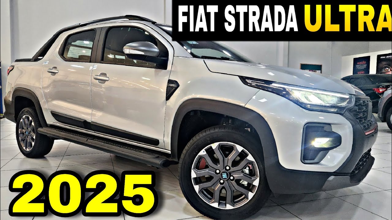 NOVA FIAT STRADA ULTRA CABINE DUPLA 2025 | MELHOR PICAPE DA FIAT por ...