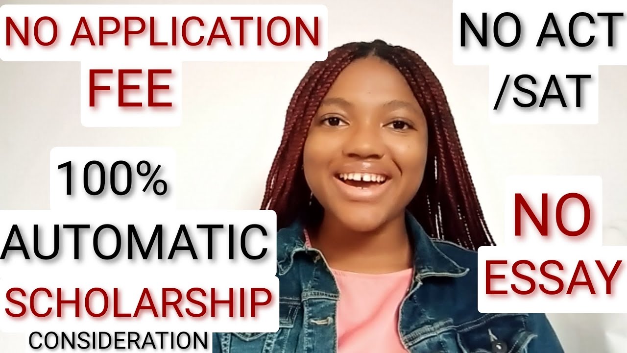 NO APPLICATION FEE AUTOMATIC SCHOLARSHIPS AVAILABLE NO STANDARDIZED no-application-fee-automatic-scholarships-available-no-standardized