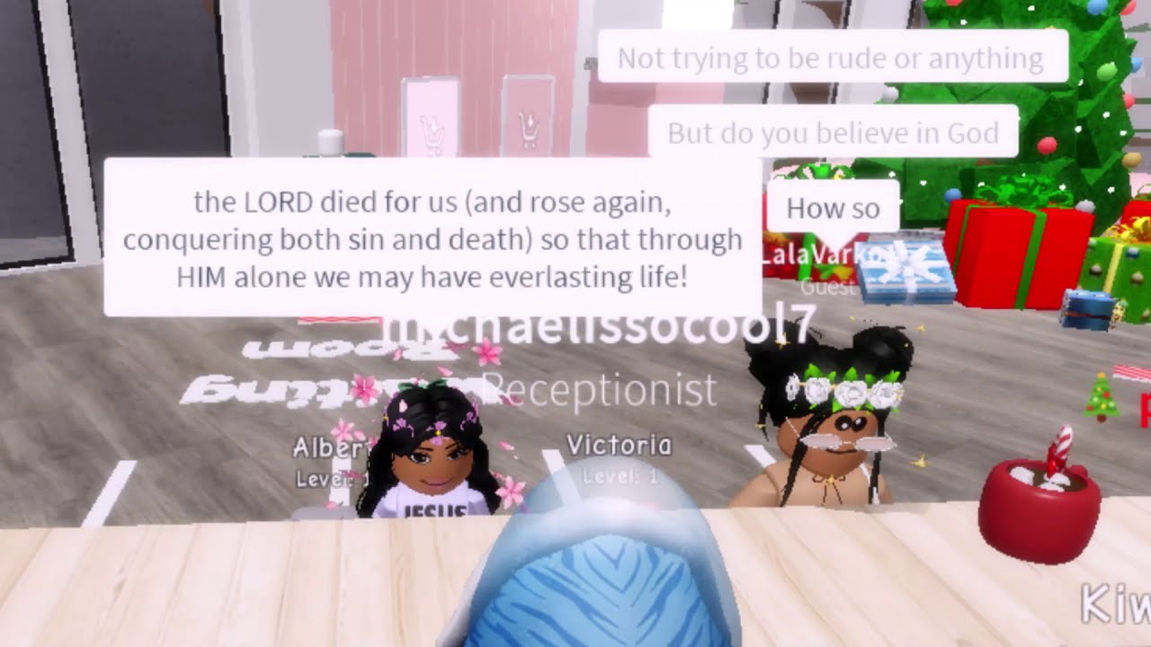 preaching the truth and love (the gospel) in roblox - YouTube