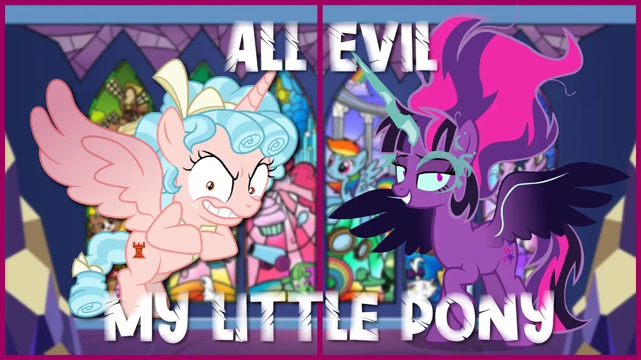 My Little Pony All Evil Characters - YouTube