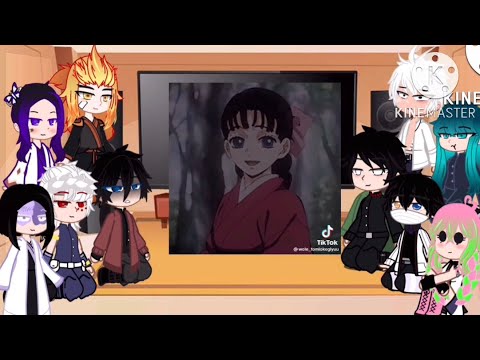 Hashira And Master react to Giyu Tomioka||(sad,funny) 1/2 - YouTube