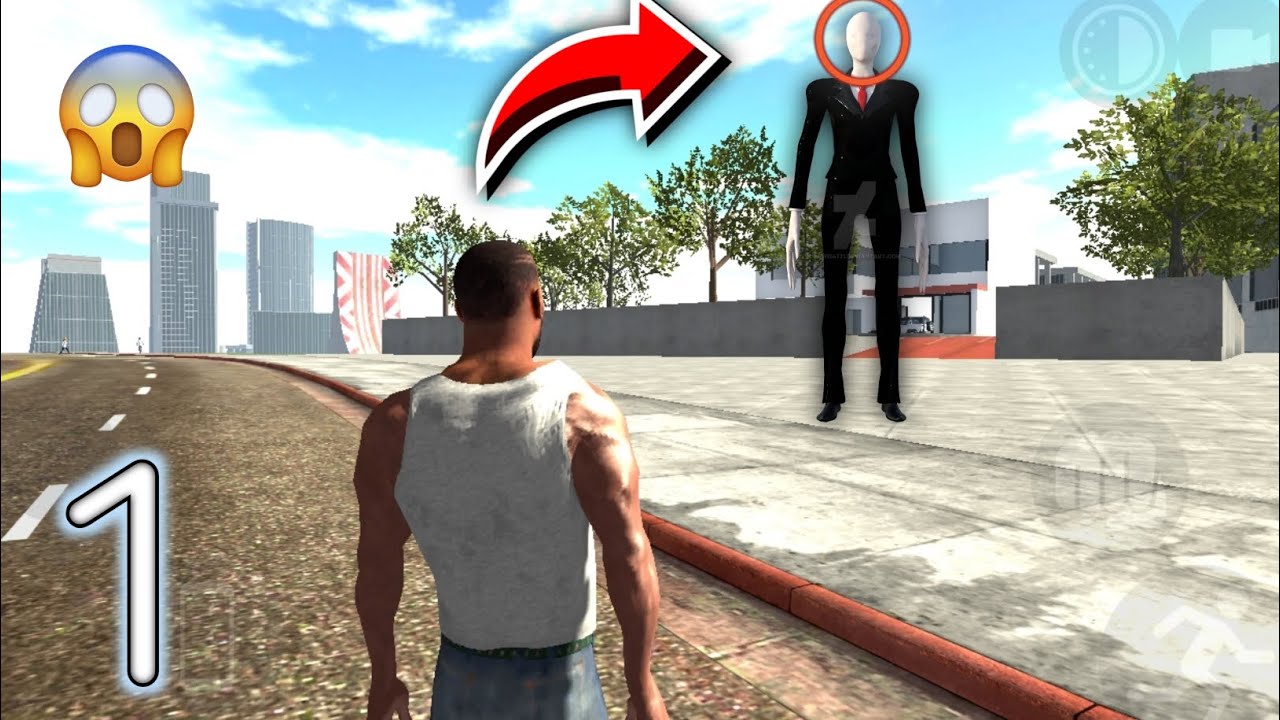 Indian bike 3d in slender man 😱 || - YouTube