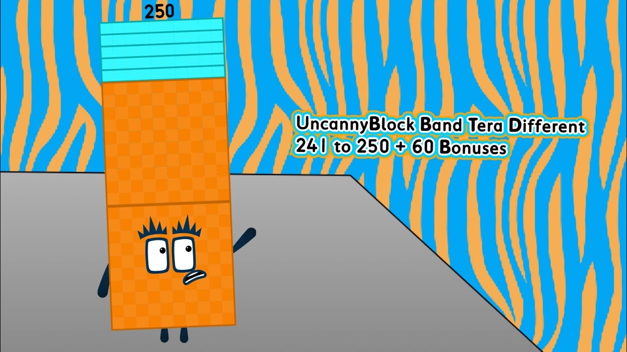 UncannyBlock Band Tera Different 241 to 250 + 60 Bonuses - YouTube