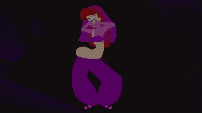Human Elephant Pink Belly Dancer