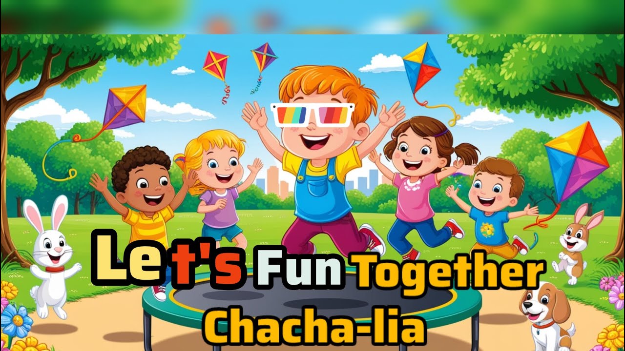 "Let’s Have Fun Together! | Kids Dance & Sing-Along Song by Chacha Lia ...