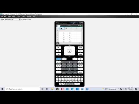 How to enter Data and lists on TI-Nspire calculator - YouTube
