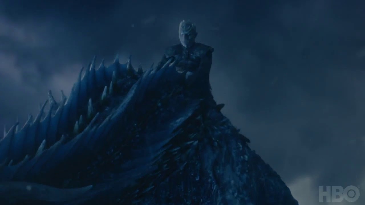 Game of Thrones Season 7 Finale - Night King Rides Dragon And Brings ...