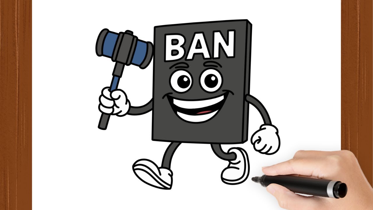 How To Draw BAN BAN BAN SAHUR I BRAINROT I Easy - YouTube
