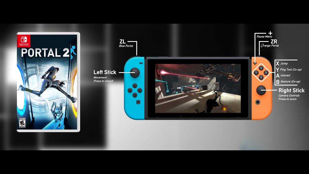 Portal 2 on Nintendo Switch is Amazing | Live Stream - YouTube
