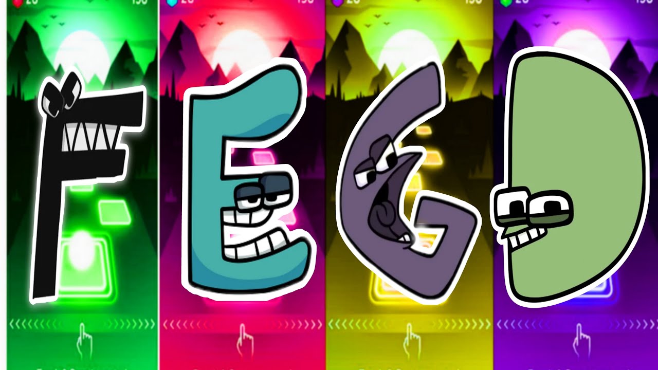 Alphabet Lore FEGD coffin dance song - YouTube