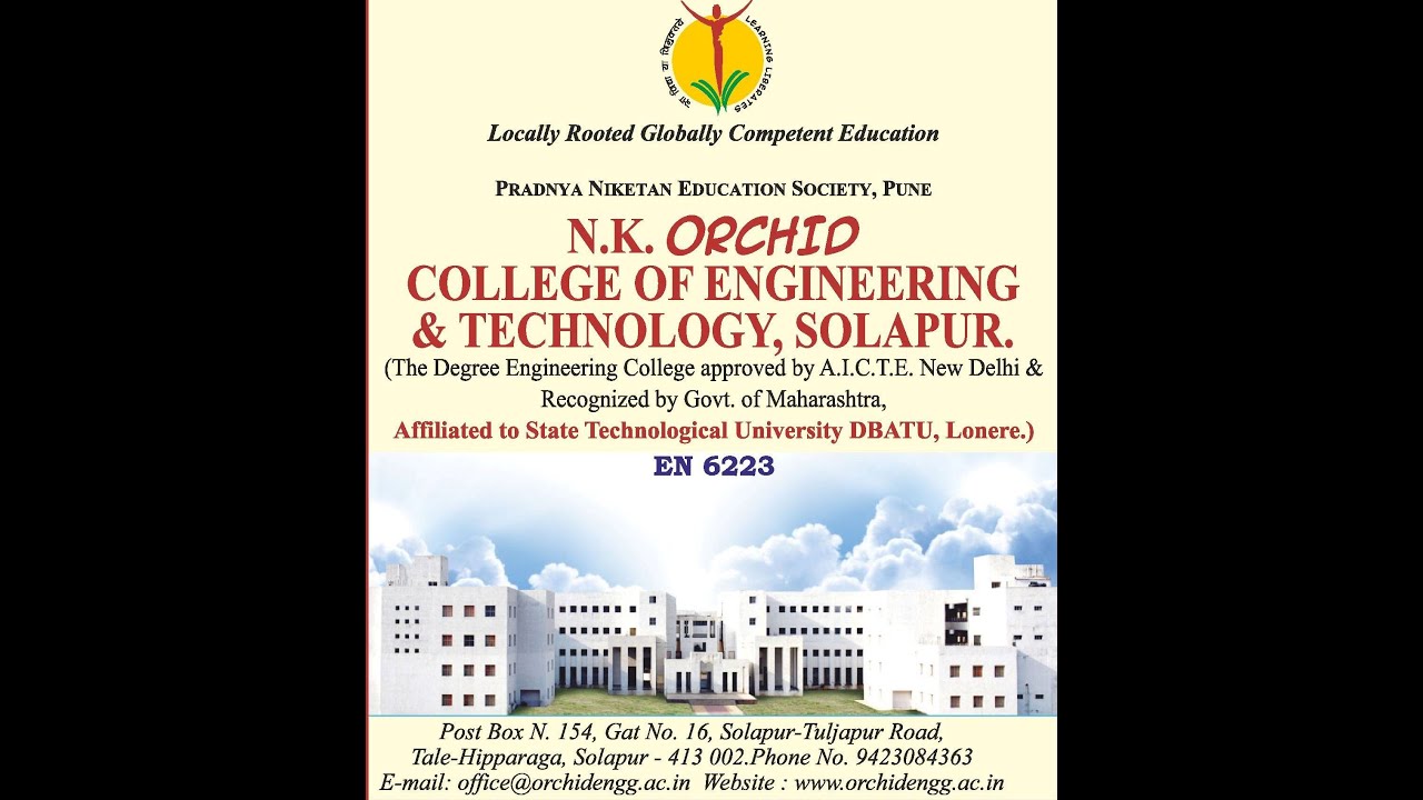 Orchid Engineering, Solapur - YouTube