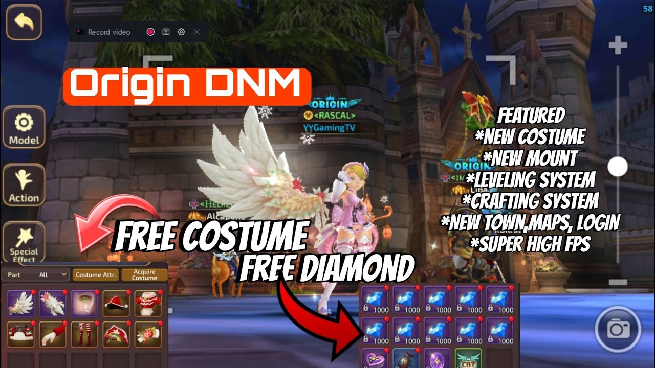 Update Origin DNM Private Server! - YouTube