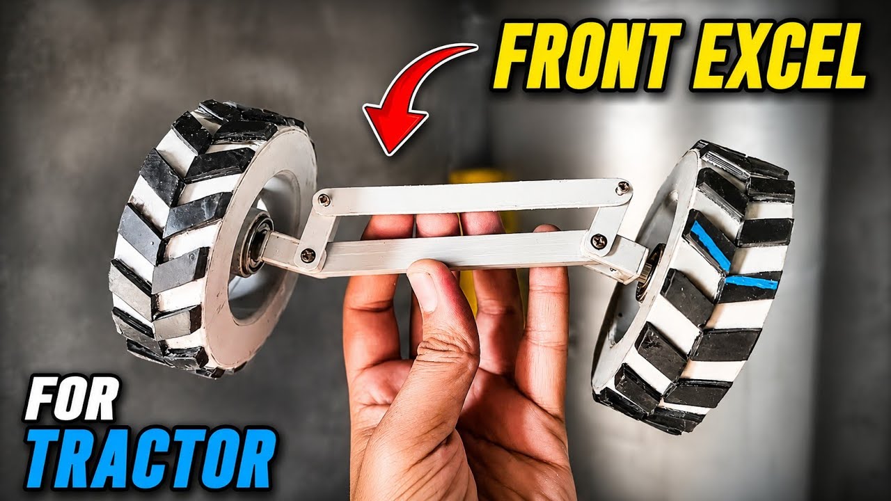 How to make front axle for tractor. how to make tractor. ट्रैक्टर का ...