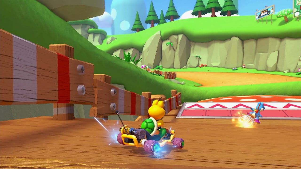 Watch MarioKart funny finish line battle! Koopa Troopa wonders! # ...