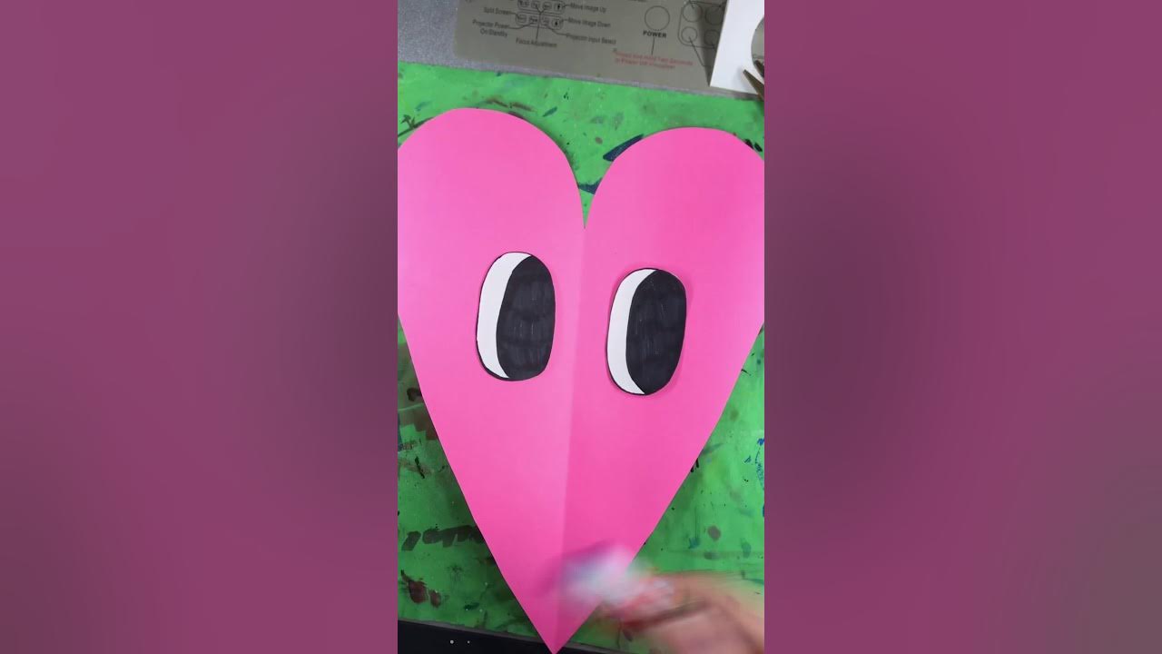 How to make a Chris Uphues inspired heart for kids Part 3 - YouTube