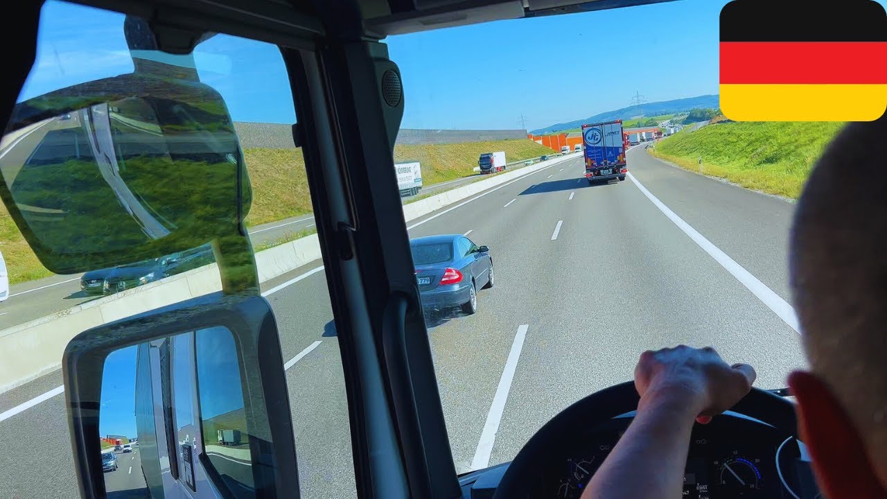 LKW-Fahrt POV auf der Autobahn 6 | Heilbronn nach Nürnberg - YouTube