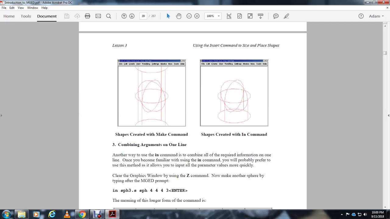 BRL CAD TUTORIAL SERIES VOLUME II PART 3 - YouTube
