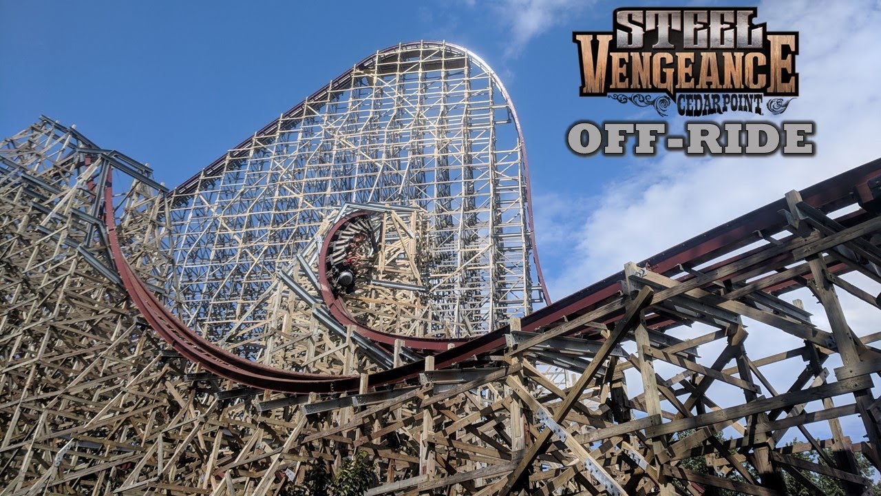 Steel Vengeance Off-Ride Footage, Cedar Point RMC Hybrid Coaster | Non ...