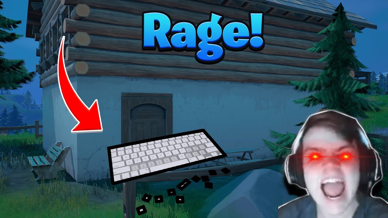The FUNNIEST RAGES IN FORTNITE! - YouTube