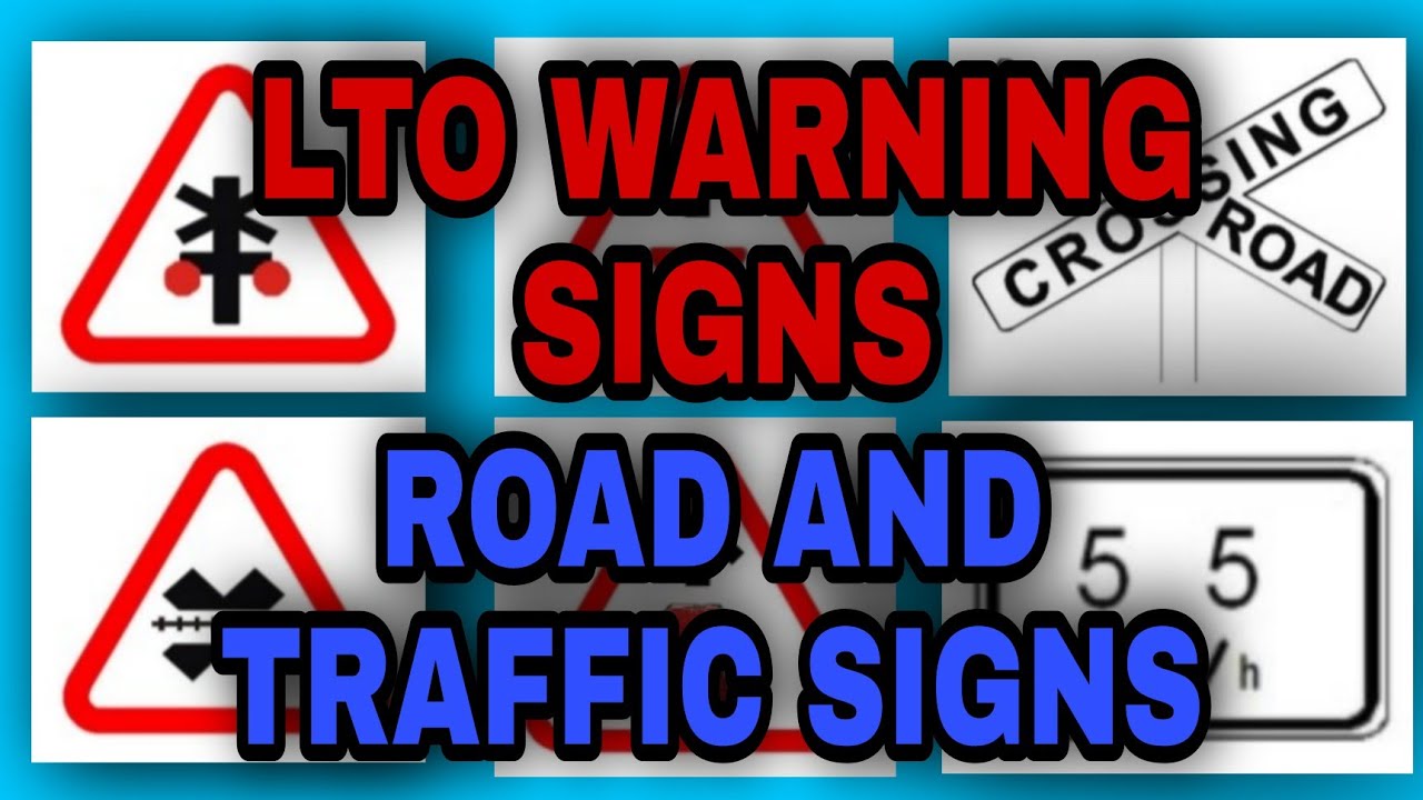 LTO Warning Signs | Traffic and Road Signs in the Philippines - YouTube