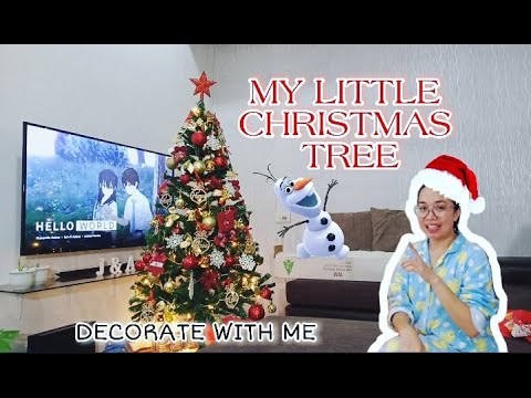 HOW I DECORATE MY LITTLE CHRISTMAS TREE | AFFORDABLE CHRISTMAS DECOR | LAIZA VLOG #16 - YouTube