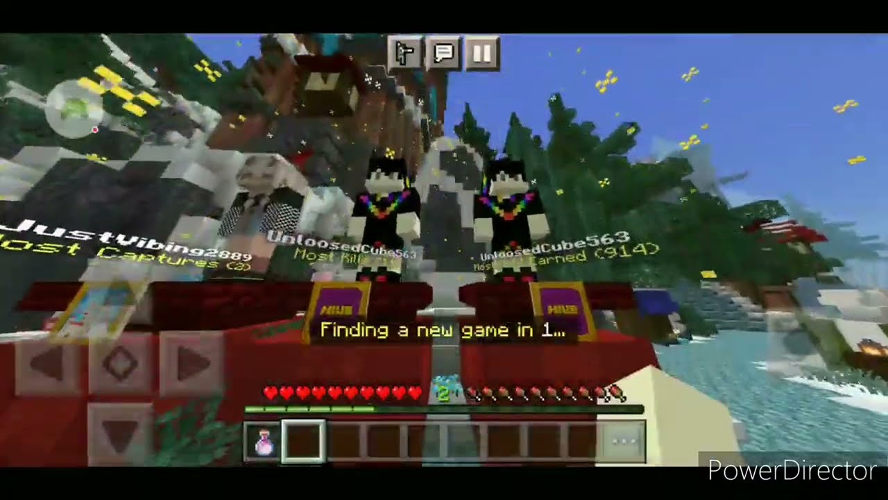Playing Minecraft Hive Arcade Capture The Flag - YouTube