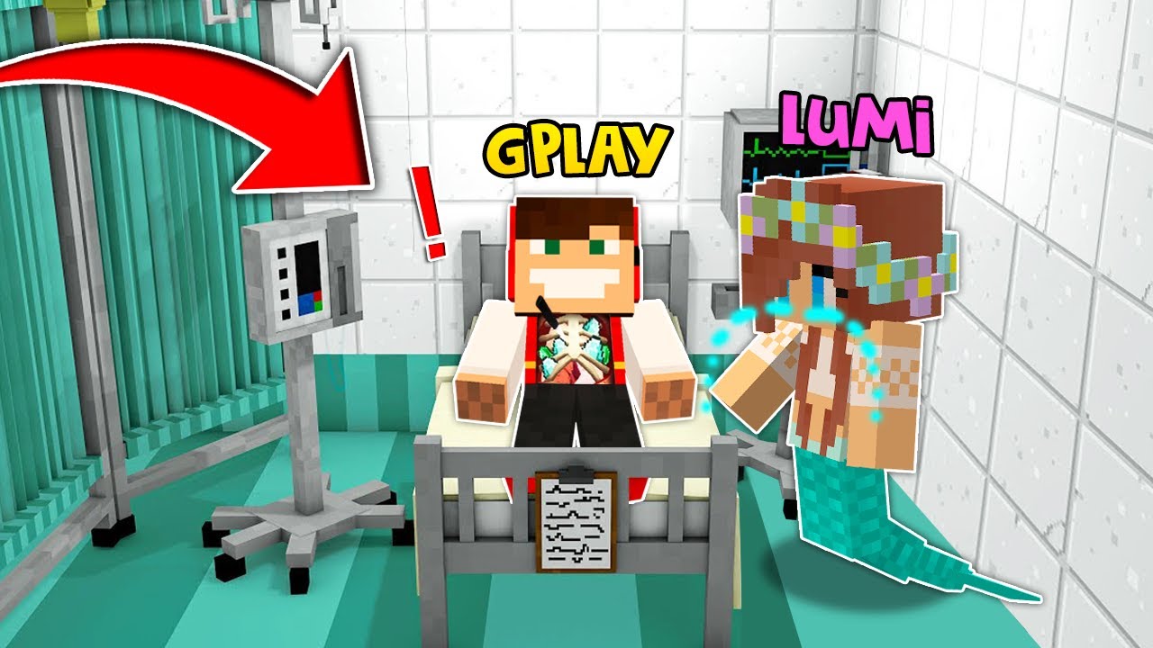 GPLAY TRAFIA DO SZPITALA W MINECRAFT?! GPLAY & LUMI - YouTube