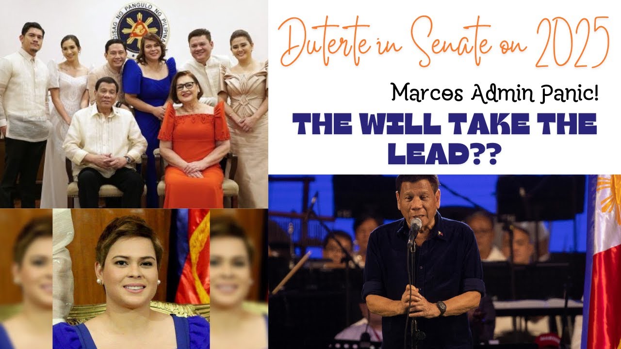 DUTERTE IN SENATE ON 2025!! MARCOS ADMIN IN PANIC!!! ANG PAGBABALIK ...