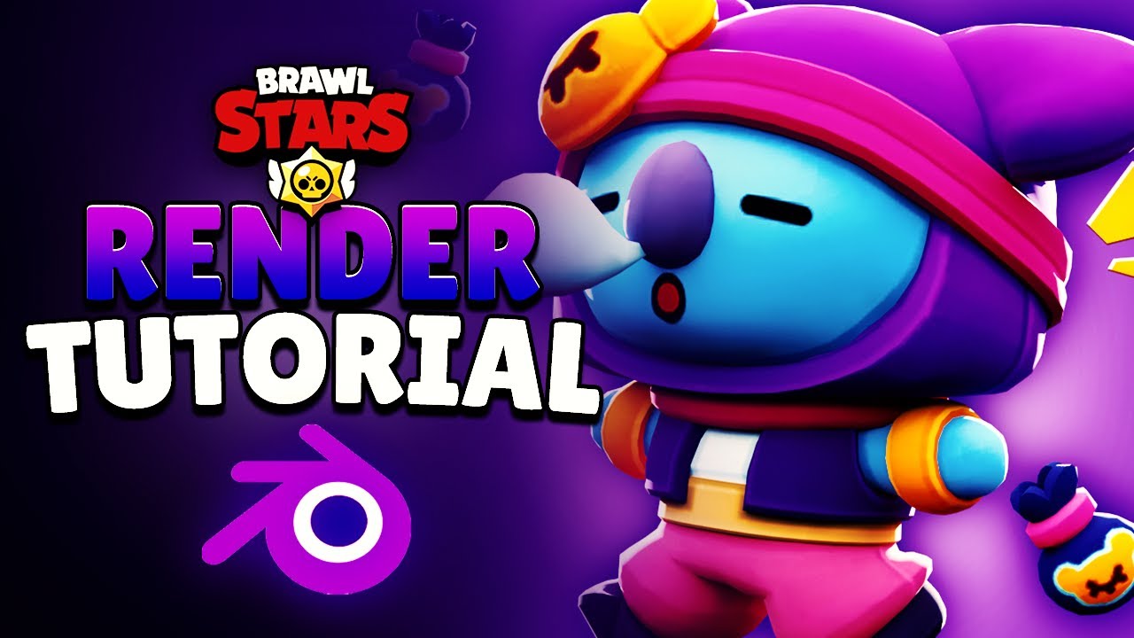 The Ultimate Brawl Stars 3D Render Tutorial!! FREE Render Included ...