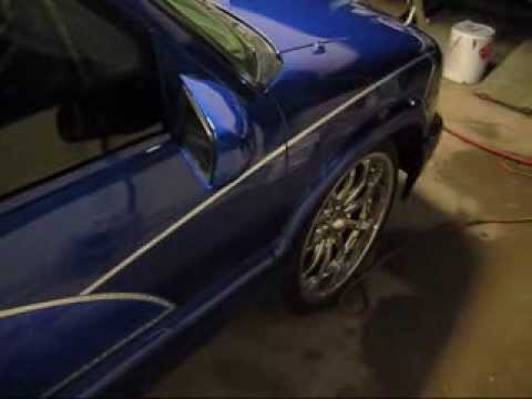 CHEVY S10 ICE CREAM PAINT JOB - YouTube