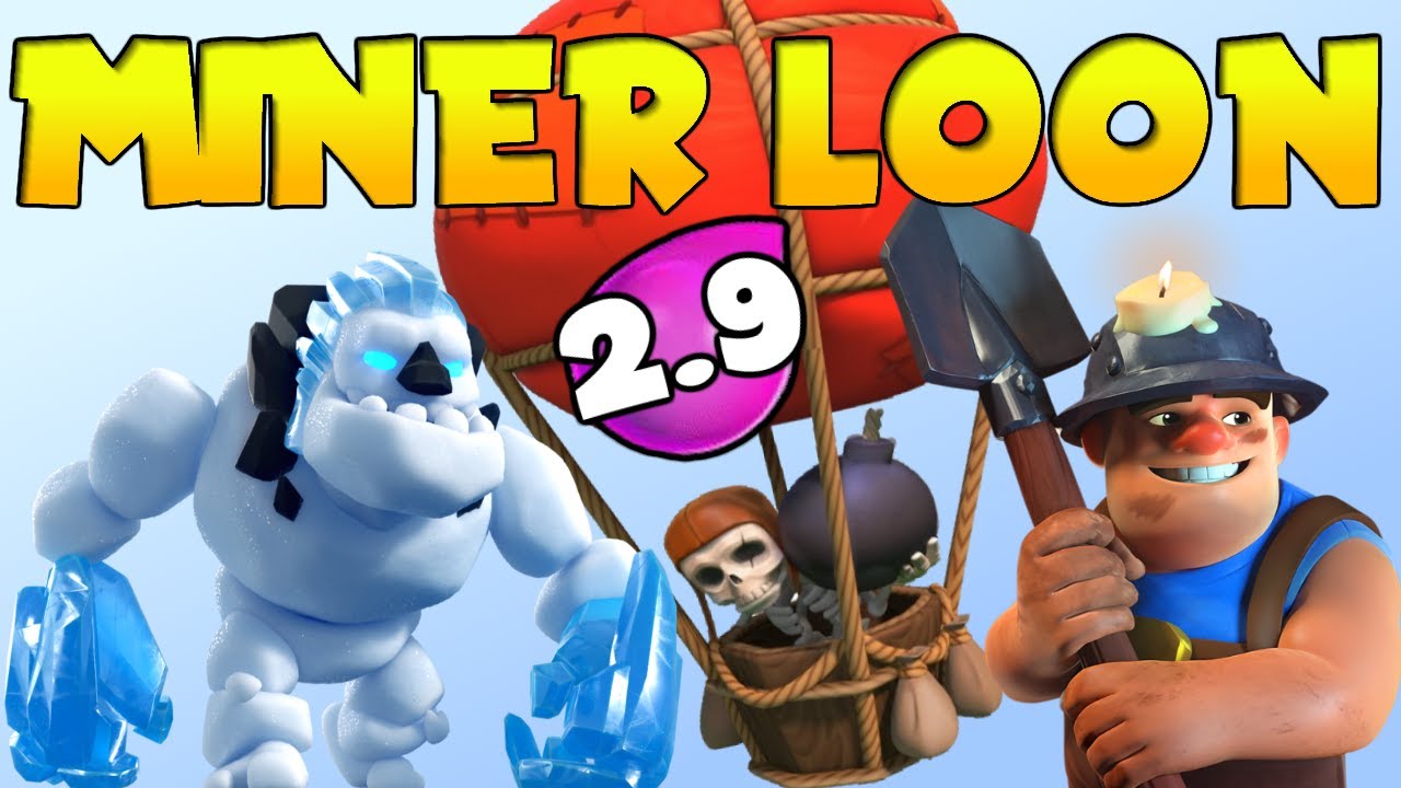 Clash Royale - NEW SEASON, MINER BALLOON CYCLE, LET'S GO! - YouTube