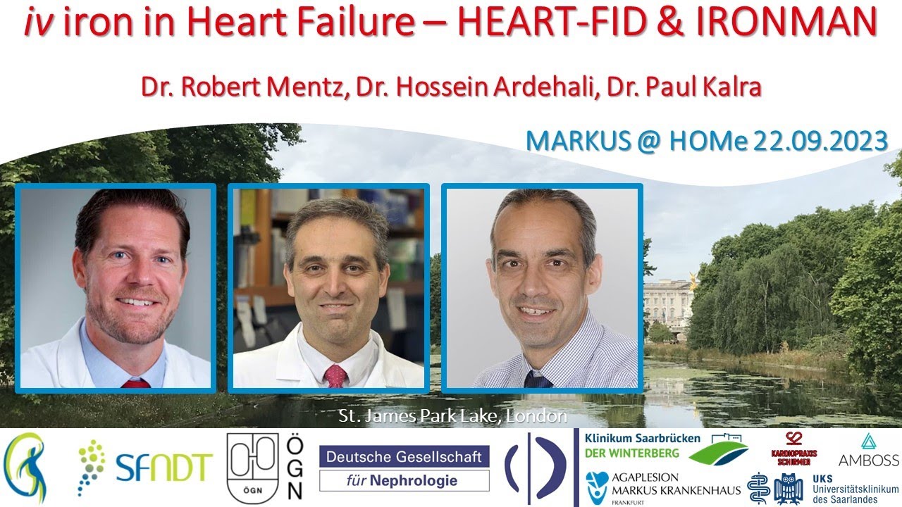 iv Iron in Heart Failure - Prof. Robert Mentz, Prof. Hossein Ardehali ...