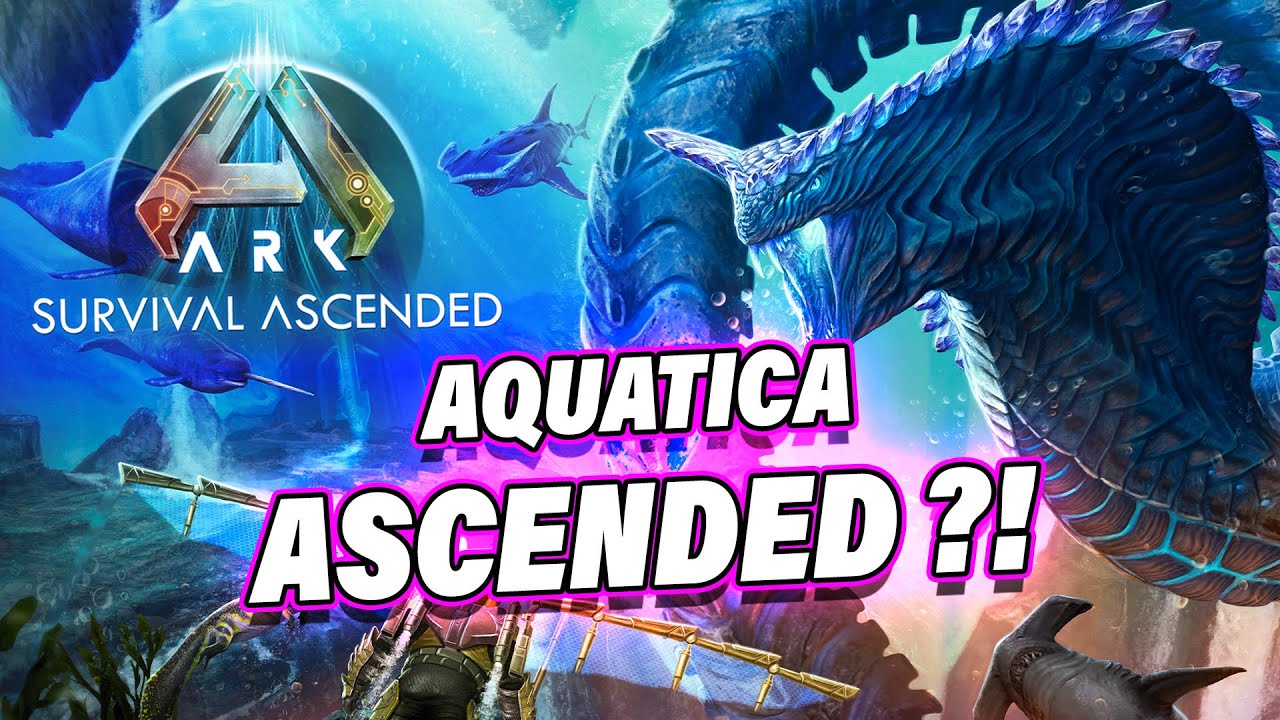 ARK AQUATICA VA ÊTRE PORTÉ SUR ASCENDED ? (Pitié..) - YouTube