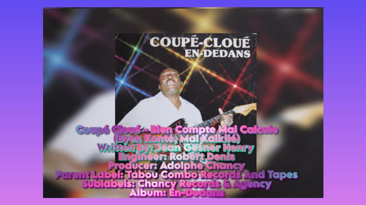 Coupé Cloué - Bien Compte Mal Calcule (Instrumental)[Revised] 2K - YouTube