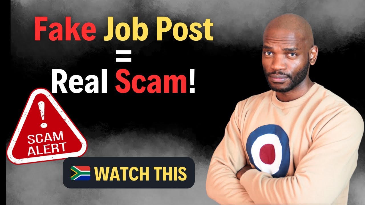 How to Spot Fake Job Posts in South Africa – Job Scam Warning! - YouTube