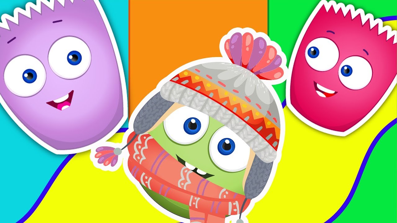 Op & Bob PLAYS With Winter Swing | Animated Cartoons Characters ...