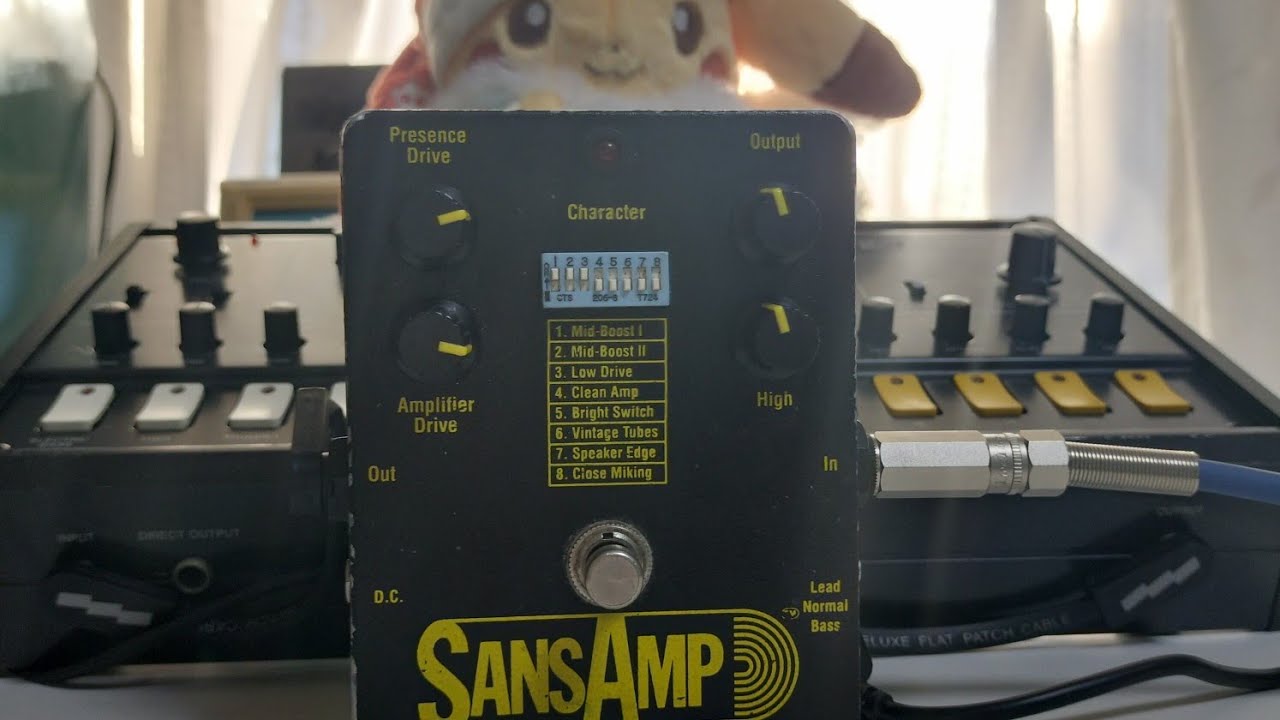 SansAmp Classic + Korg X911 - Rough Demo - YouTube