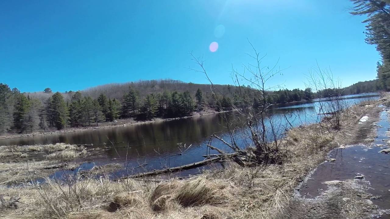 Minnow Lake Track and Shoreline - YouTube