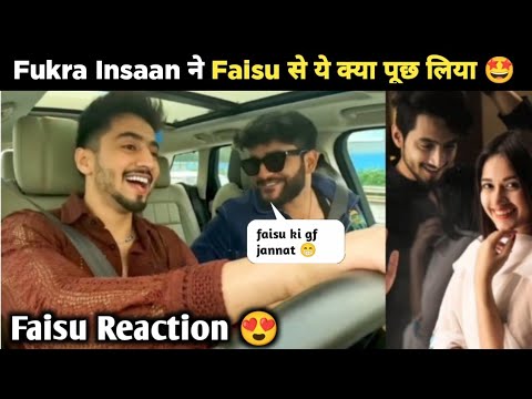 Fukran Insaan Reveal Faisu Girlfriend 🤩 | faisu gf jannat zubair | faisu and abhishek | mr faisu ...