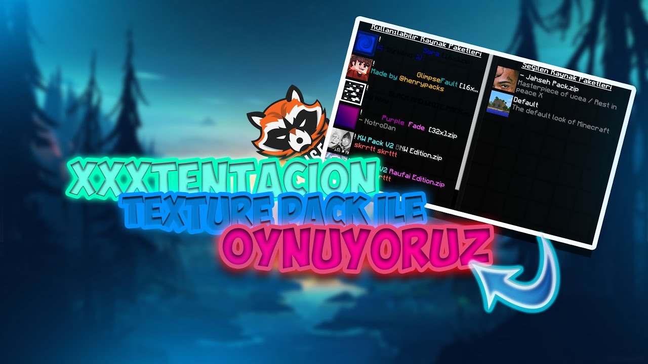 *YENİ*XXXTENTACİON TEXTURE PACK İLE OYNADIM-craftrise - YouTube
