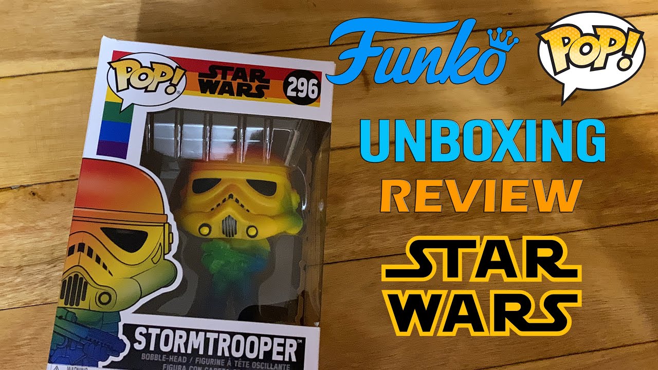 ORGULLO 2021 FUNKO POP! STAR WARS: STORMTROOPER RAINBOW - UNBOXING ...