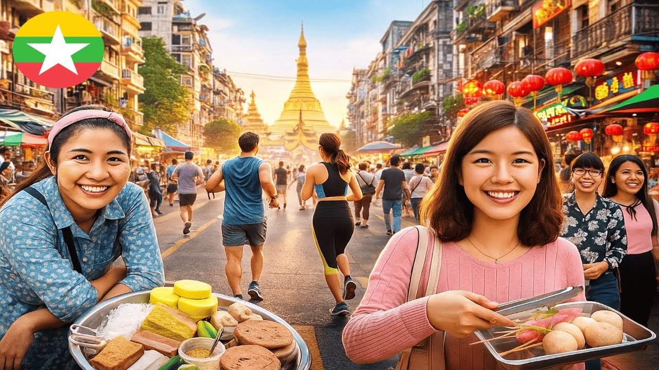 Exploring Yangon: Morning Vibes, Street Markets, Street Food ...