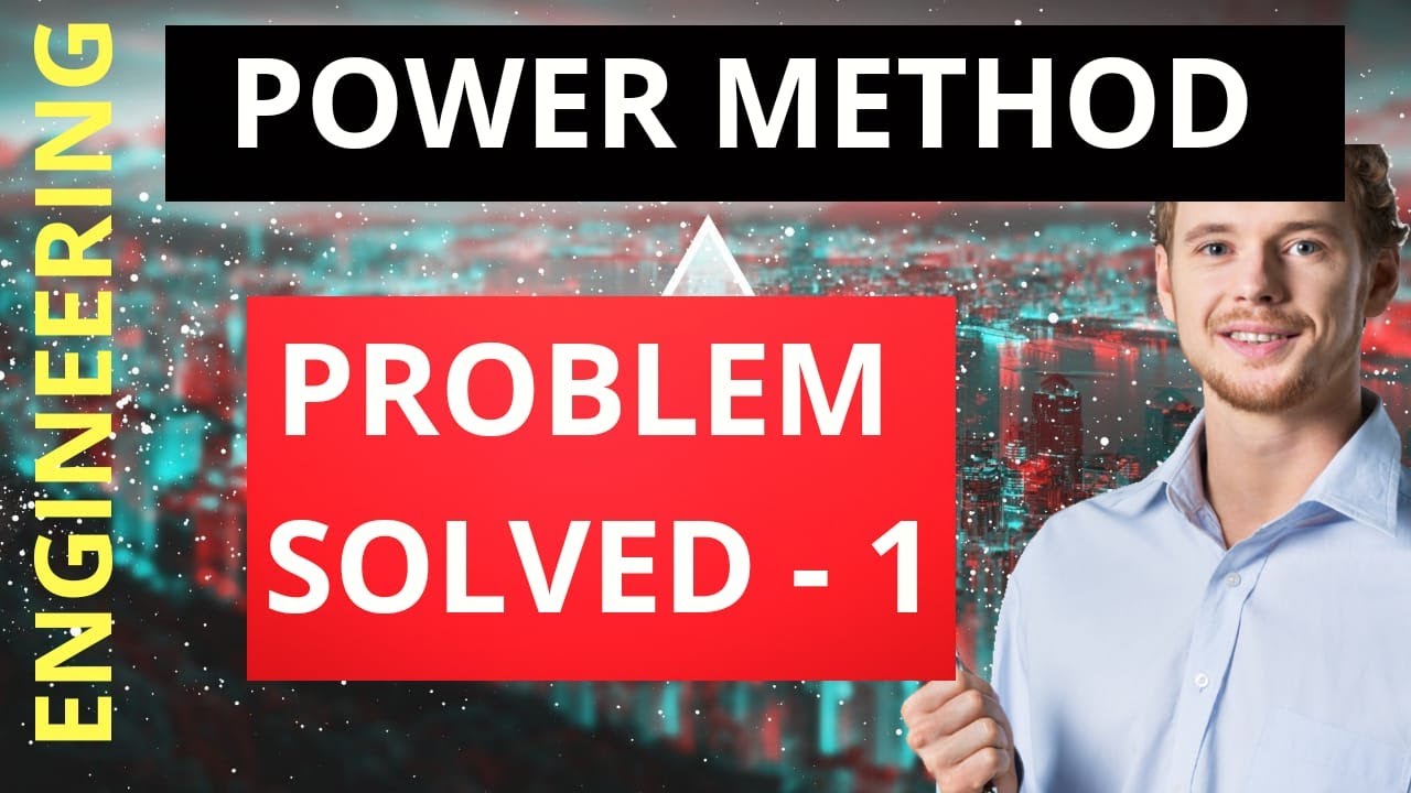 POWER METHOD//ENGINEERING MATHEMATICS-3//TO FIND EIGEN VALUE AND EIGEN ...