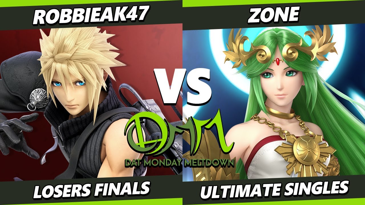 DAT MM 342 LOSERS FINALS - Zone (Palutena) Vs. RobbieAK47 (Cloud) Smash ...