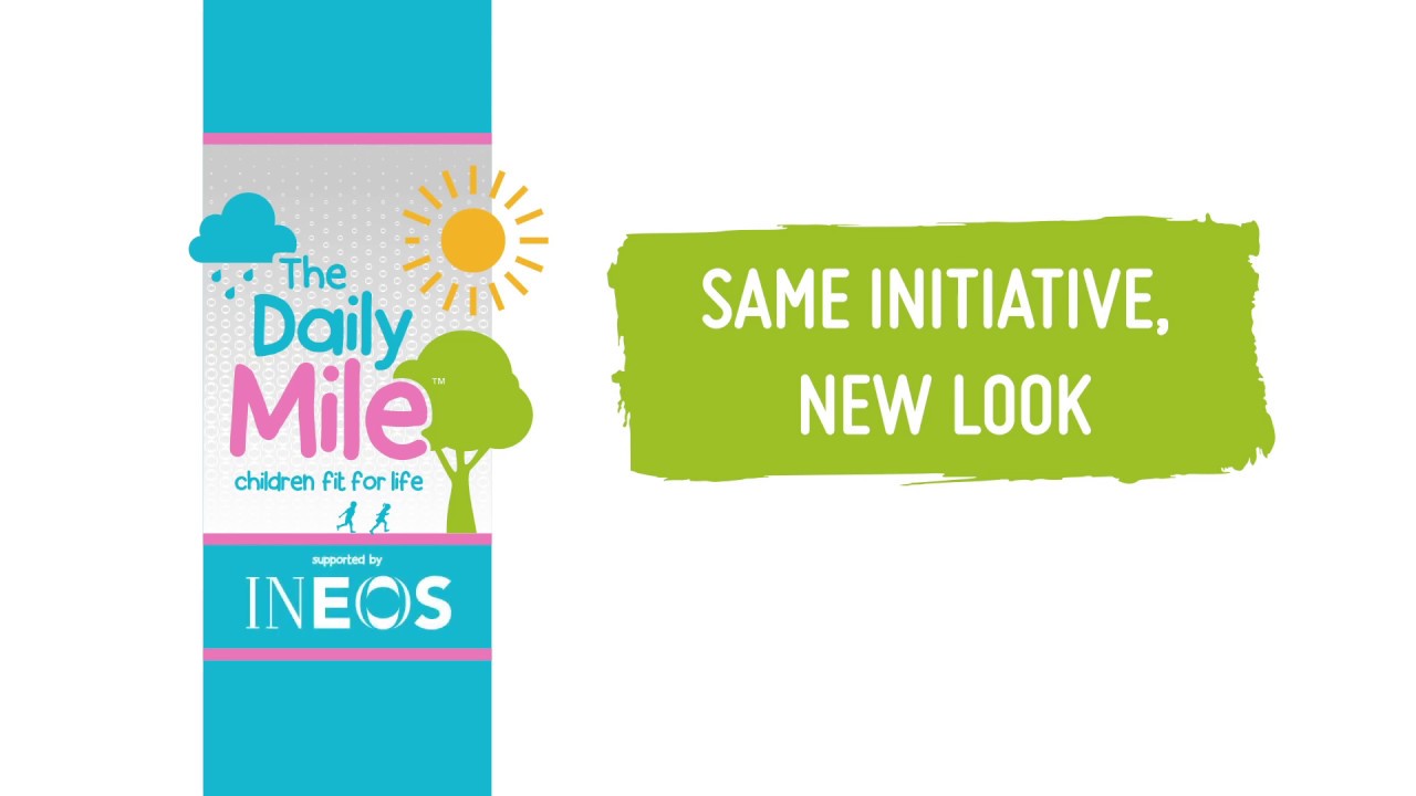 Introducing The Daily Mile's new logo... - YouTube