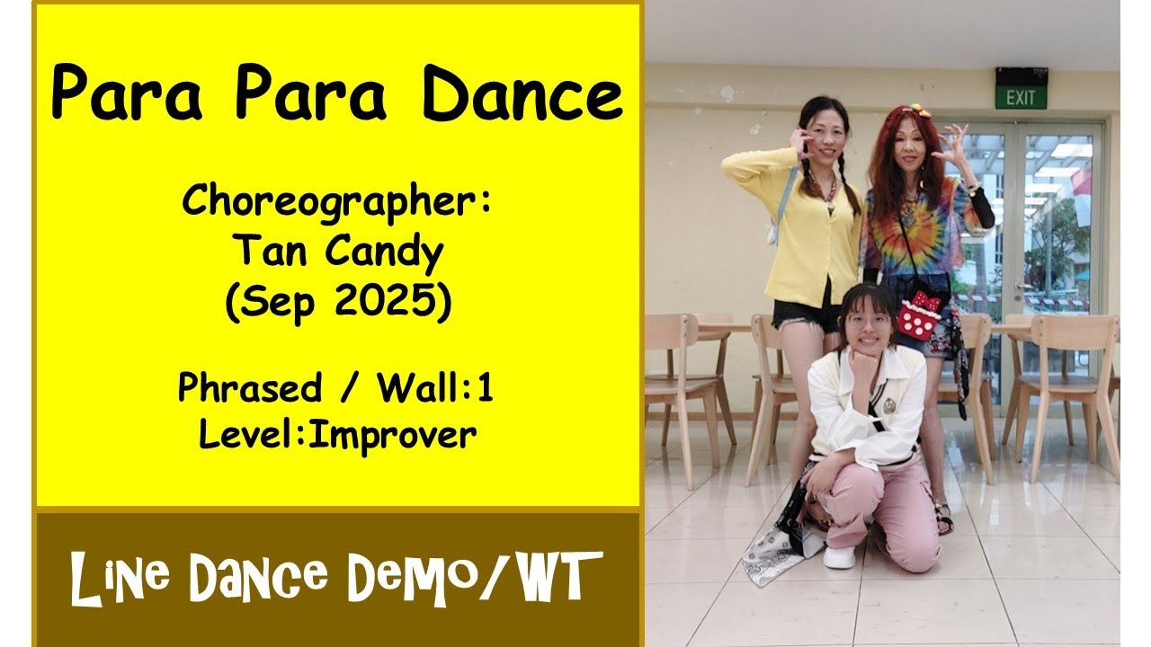 (Line Dance) Para Para Dance - Tan Candy - YouTube