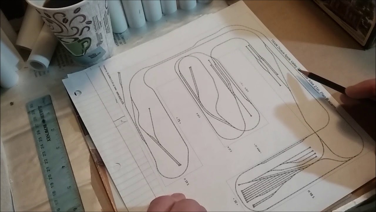 Calculating Grades Model Railroad Design - YouTube