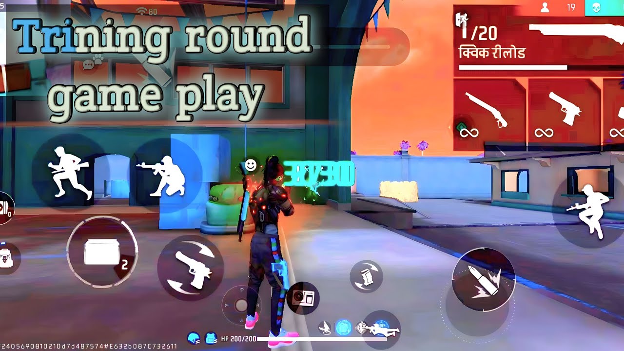 Trining round game play ! hob to you get a ( anshul gemar ) pleas ...