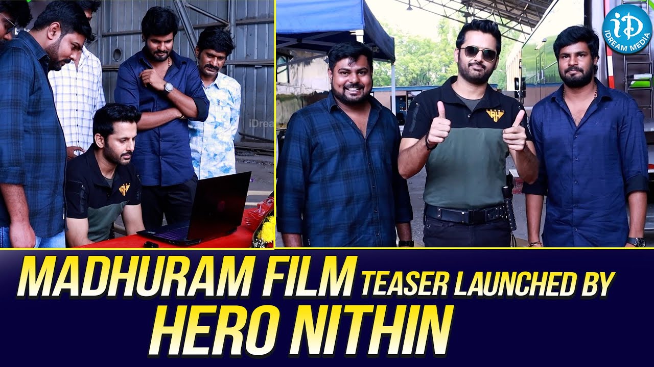 Madhuram Movie Teaser Launched by " Hero Nithiin " | Uday Raj ...