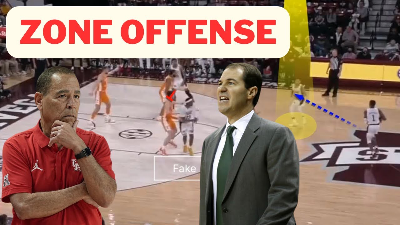 Top 5 NCAA Basketball Zone Sets (Zone Offense) - YouTube